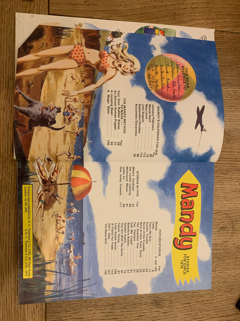 Mandy For Girls 1976 – Humford Mill Books